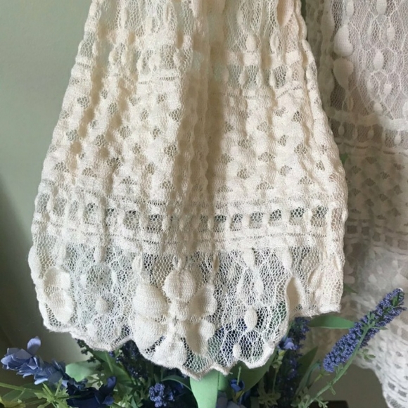 indigo soul | Tops | Indigo Soul Embroidered Lace Floral Boho Tunic ...